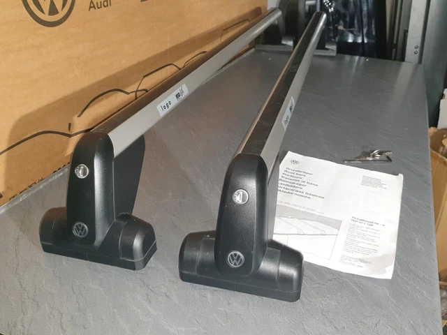 GENUINE ROOF BARS Vw Volkswagen T5 T6 CALIFORNIA Rack 2003-on £225.00 ...
