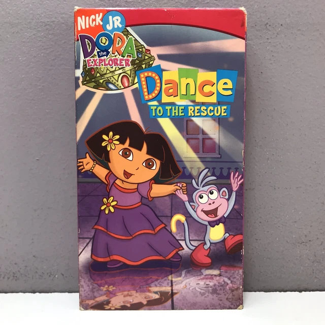 NICK JR DORA the Explorer Dance To The Rescue VHS Video Tape ...