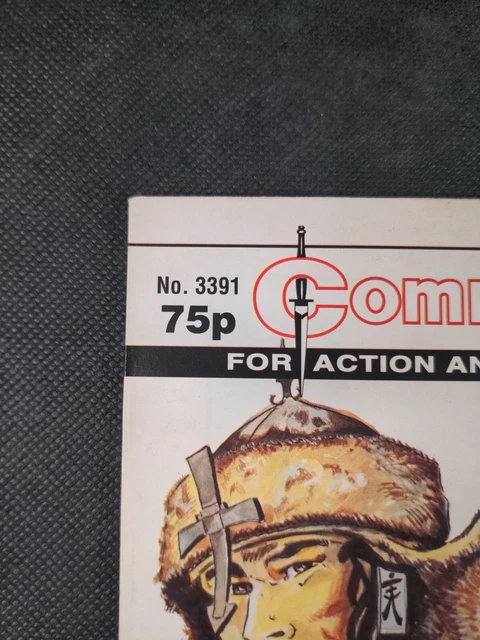 COMMANDO COMIC ISSUE Number 3391 Storm From China £4.45 - PicClick UK
