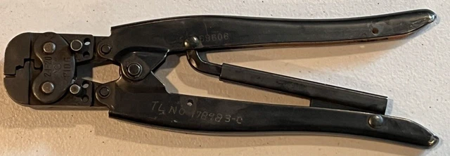 AMP TYCO 69606 Hand Crimp Tool 24-20 C PIDG £144.40 - PicClick UK