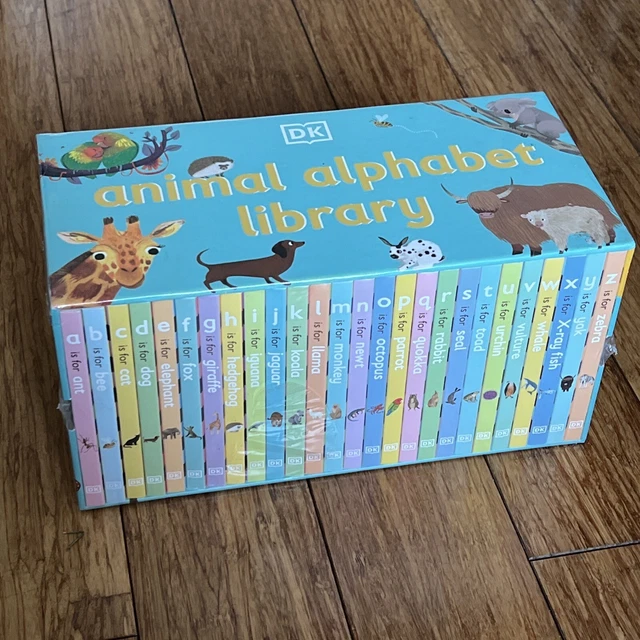 ANIMAL ALPHABET LIBRARY: 26-Book Box Set DK Publishing Childrens Board ...