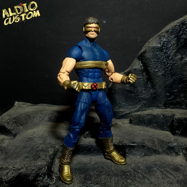 FIGURA PERSONALIZADA MARVEL Legends ULTIMATE CYCLOPS X-MEN Hasbro ...