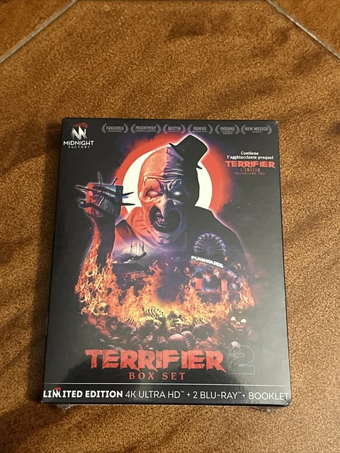 TERRIFIER 2 Box set - Limited 4K + 2 Blu Ray *Nuovo* EUR 27,00 ...