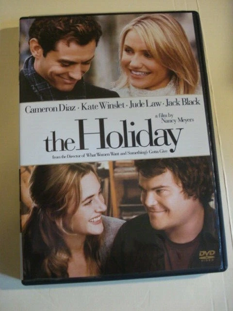 THE HOLIDAY (DVD, 2007) Kate Winslet, Jude Law, Cameron Diaz & Jack ...