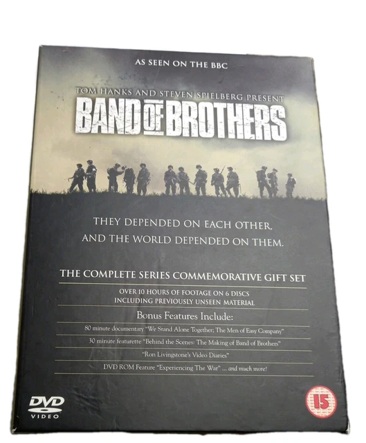 BAND OF BROTHERS the complete series Commemorative gift set 6disc 2002 ...