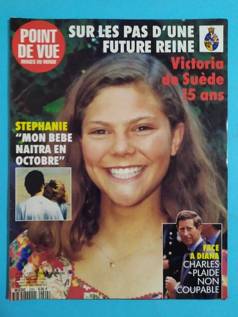 POINT DE VUE N° 2294 Juillet 1992 Victoria de Suède 15 ans-Stéphanie de ...