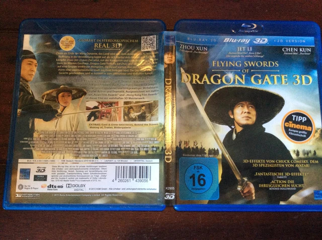 FLYING SWORDS OF Dragon Gate [ 3D BLU RAY ] Jet Li Kun Chen Tsui Hark ...