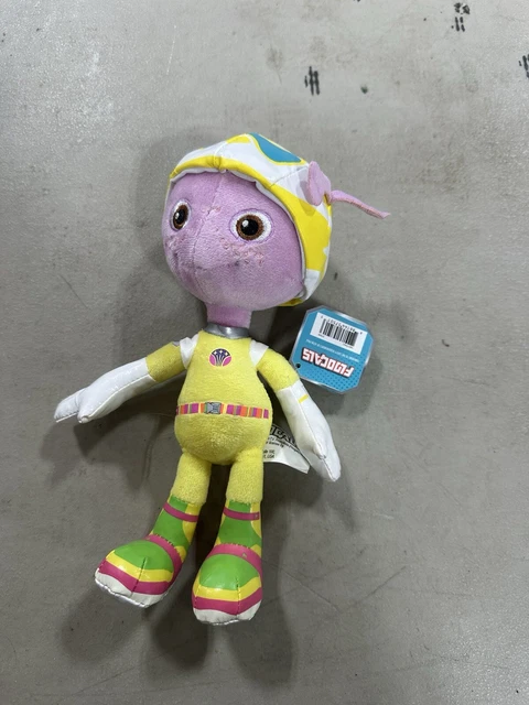 FLOOGALS FLO PLUSH Doll UK Universal Kids TV Show Purple Yellow Soft ...