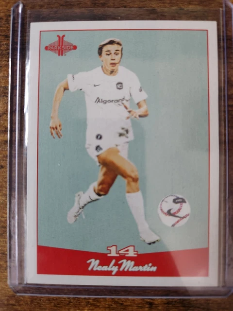 2024 PARKSIDE NWSL Vol. 1 Inserto vintage Nealy Martin #14 NUOVO DI ...