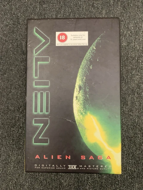 ALIEN SAGA VHS video tapes box set £39.99 - PicClick UK
