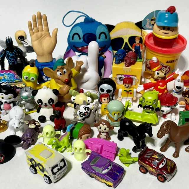 MIXED LOT OF 50 Small Random Boy Toys, Figures, Animals, Collectibles ...