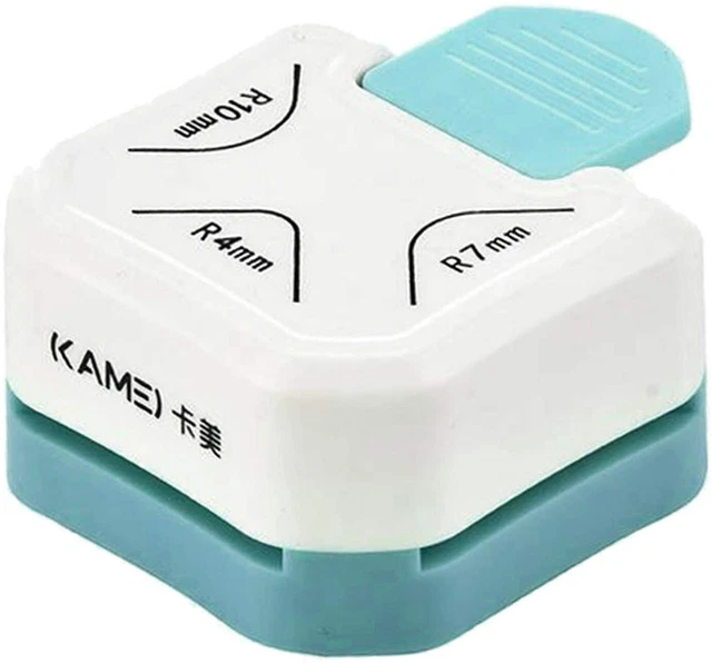 3-IN-1 CORNER ROUNDER Paper Round Corner Edges Punch Card Scrapbooking ...