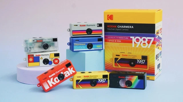 KODAK CHARMERA KEYCHAIN Digital Camera Blind Box Collection PREORDER ...