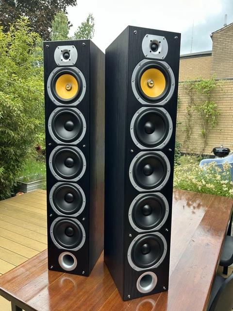FENTON AUDIO SHFT57B floor standing speakers £37.10 - PicClick UK