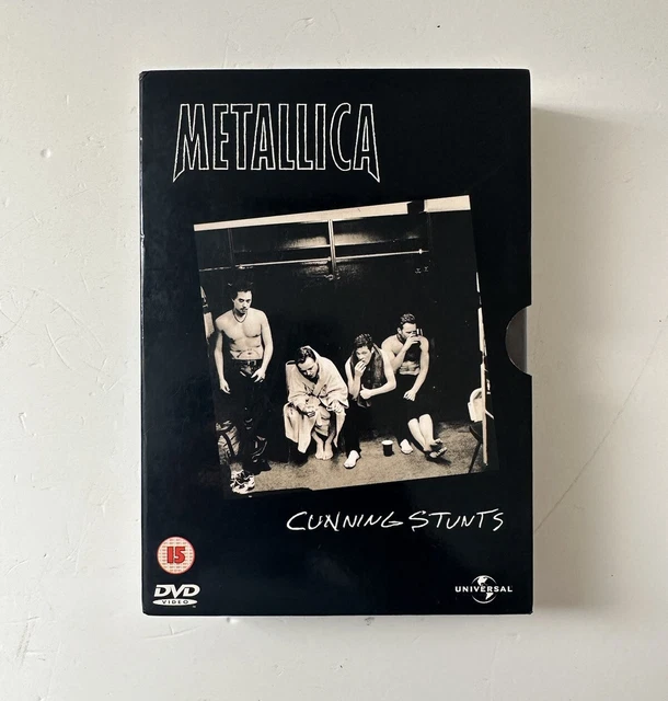 DOUBLE DVD METALLICA " cunning stunts " metal coffret Hard Rock EUR 9 ...
