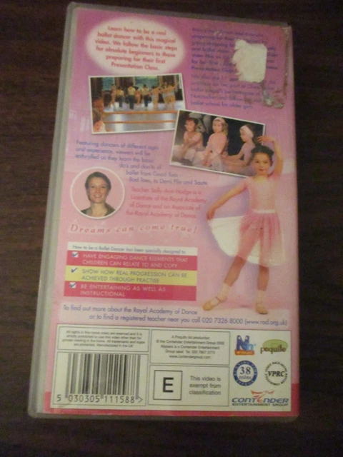 HOW TO BE a Ballet Dancer VHS Video Tape (NEW) £4.99 - PicClick UK