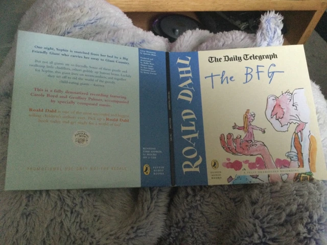 ROALD DAHL'S THE BFG Big Friendly Giant Daily Telegraph Promo DVD EUR 5 ...