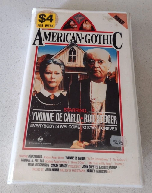 AMERICAN GOTHIC VHS PAL Virgin Big box Ex rental £31.31 - PicClick UK