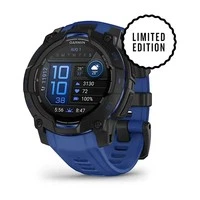 GARMIN INSTINCT 3 AMOLED black/bolt blue Smart watch 010-02936-03 EUR ...