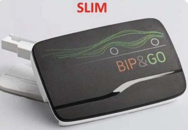 SUPPORT BADGE SLIM Télépéage Bip&Go - Pare brise - Neuf EUR 10,99 - PicClick FR