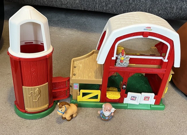 FISHER PRICE, LITTLE People Barn Playset with Sound Effects £11.07 ...