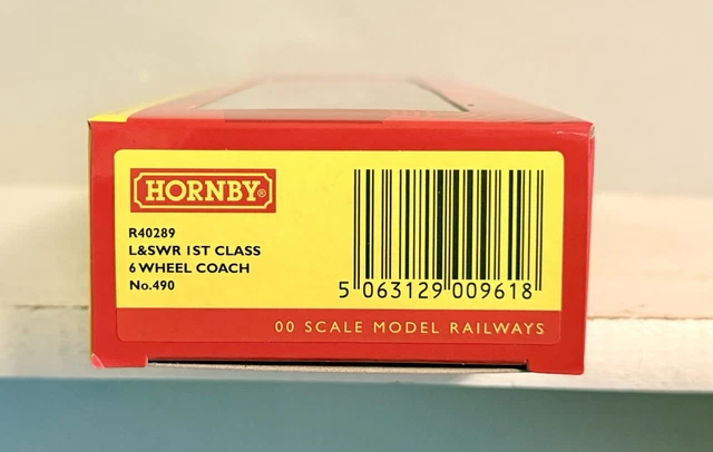 HORBY R40289 OO Gauge L&SWR 1st Class 6 Wheel Coach MIB! £39.95 ...