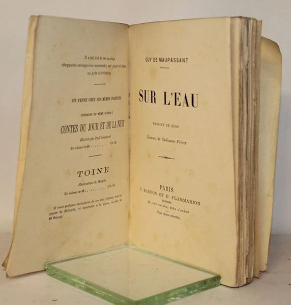 MAUPASSANT SUR L'EAU Dessins Riou Edition originale 1888 LA19 EUR 230 ...