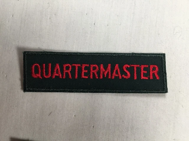 QUARTERMASTER EXPLORER POSITION Strip gauze back BSA Patch $5.99 - PicClick