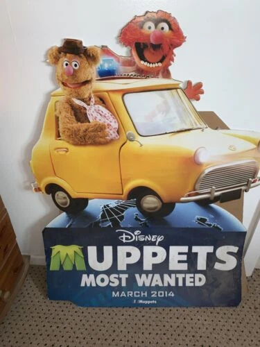 FOZZY BEAR&ANIMAL LIFESIZE CARDBOARD CUTOUT STANDEE STANDUP muppets ...
