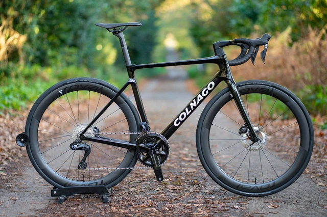 COLNAGO V4RS ULTEGRA Dura Ace Di2 Disc Road Bike 510 Medium Roval Carbon Wheels £7,995.00 ...