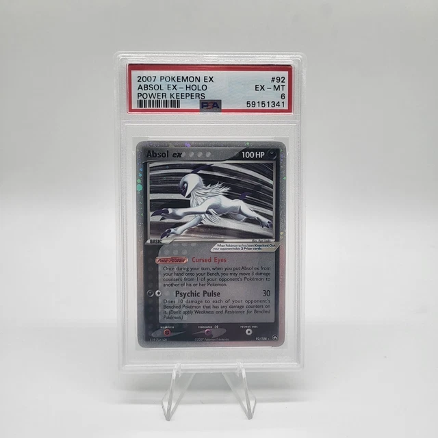 POKEMON ABSOL EX Holo 92/108 Power Keepers PSA 6 Englisch 2007 EUR 20,00 - PicClick DE