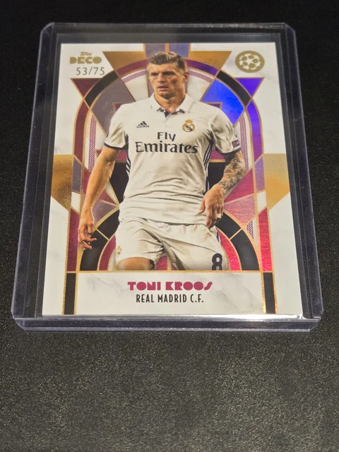 TONI KROOS 2024/25 Topps Deco UCC Legend Purple Parallel /75🔥 £5.92 ...