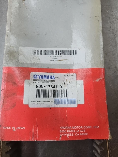 YAMAHA V-BELT SNOWMOBILE V Belt Apex Nytro Vector 8Dn-17641-01-00 $111. ...