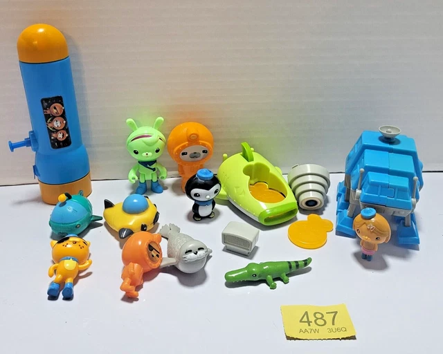 CBEEBIES OCTONAUTS OFFICIAL Magazine Toys Bundle Figures Gups ...