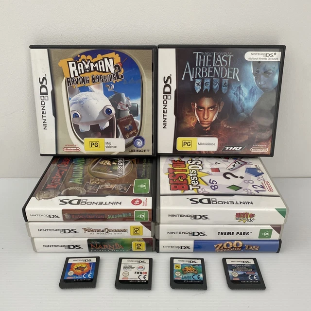 NINTENDO DS GAME Bundle (x12) Rayman Theme Park Pirates Narnia Tak ...
