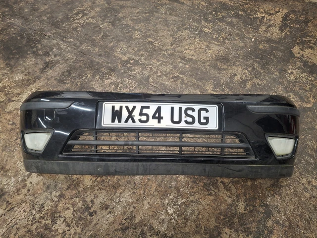 FORD FOCUS MK1 Facelift Front Bumper & Fog Lights Midnight Black 2001 ...
