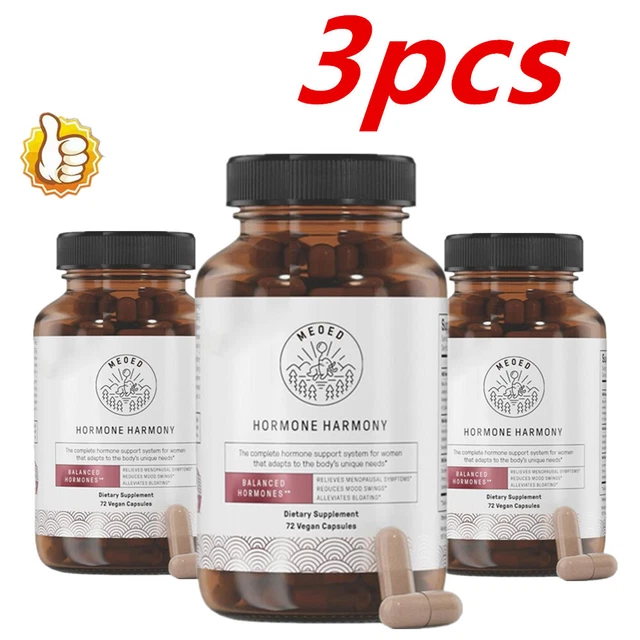 NATURAL HORMONAL SUPPORT Capsules for Women Balance Hormone and ...