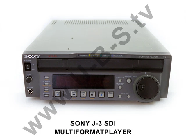 SONY J-3 SDI Multiformato Player H02: 1668 h - Comprobado por ...