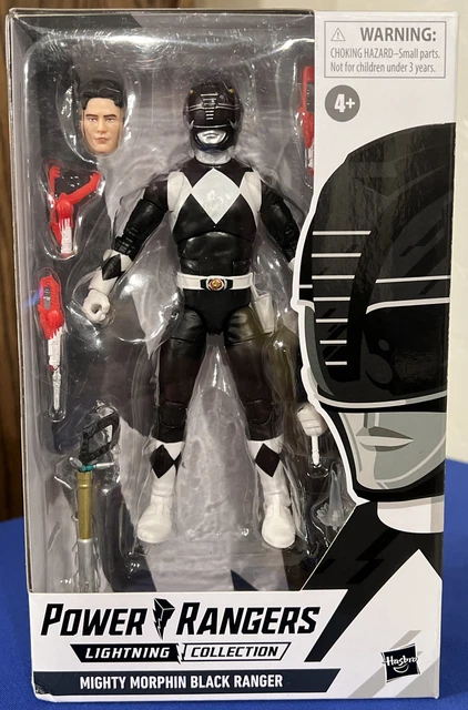 POWER RANGERS LIGHTNING Collection MIGHTY MORPHIN BLACK RANGER Hasbro ...