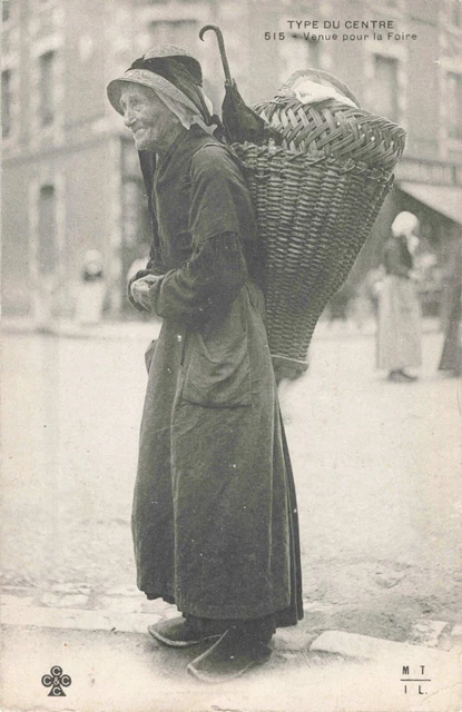 CPA SCENES ET Types Type Du Centre Venue Pour La Foire EUR 5,00 ...