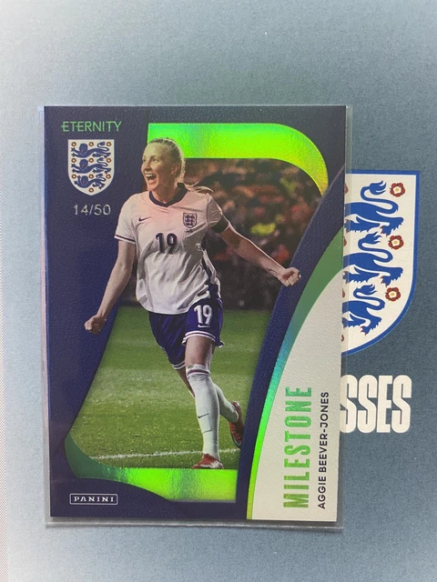 AGGIE BEEVER-JONES 14/50 Milestone Panini Eternity Lionesses Card £7.00 ...