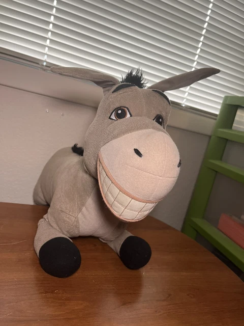 DISNEY SHREK 2 Donkey Dreamworks jumbo plush stuffed animal 20" £23.08 ...