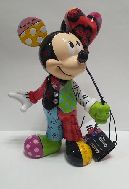 DISNEY BRITTO MICKEY Mouse Love Limited Edition Figurine 6014861 £80.00 ...