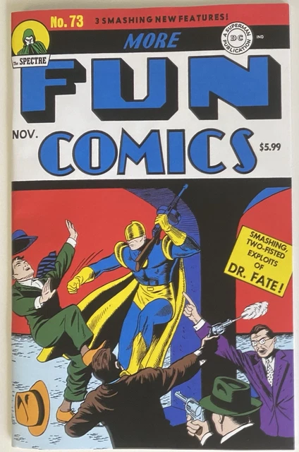 MORE FUN COMICS #73 Facsimile Edition (2025) Dr. Fate, Spectre, Aquaman ...