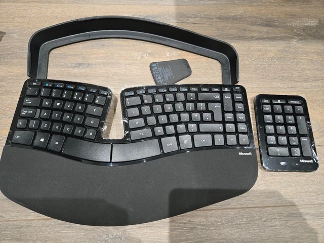 MICROSOFT SCULPT ERGONOMIC Wireless Keyboard and Number Pad - UK ...