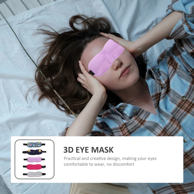 5 PCS BREATHABLE Sponge Lightproof Eye Mask Kids Sleeping Cover for ...