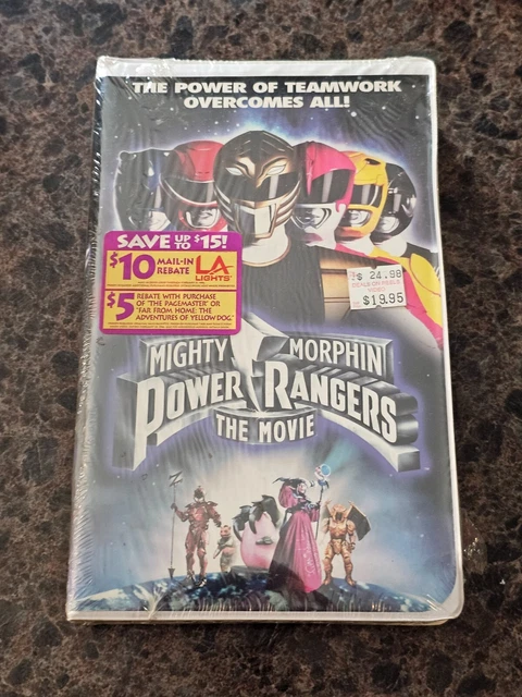 BRAND NEW MIGHTY Morphin Power Rangers Movie (VHS; 1995) Sealed OOP ...