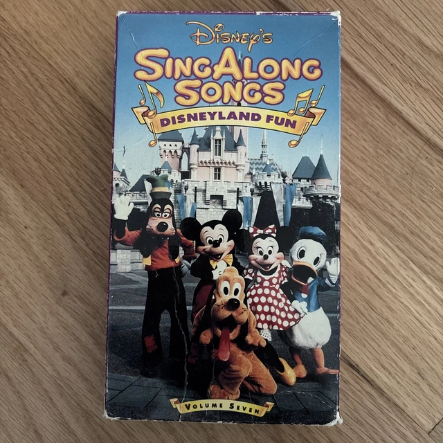 Disneys Sing Along Songs Disneyland Fun Its A Small World Vhs 1993