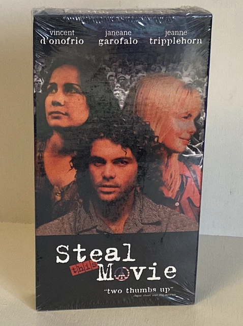 STEAL THIS MOVIE VHS Film Rare Promo Screener Sealed VHS 2000 Movie ...