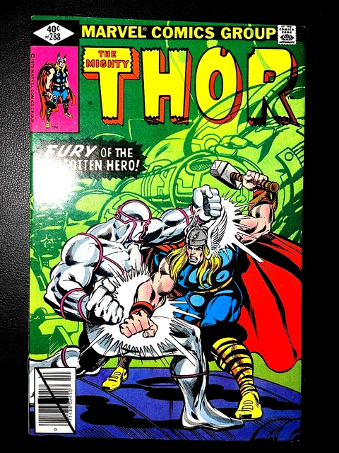 THOR #288 (10/79 9.2 non-CGC) ÉTERNELS/DESTROYER ! ODIN/SIF/BALDER ...
